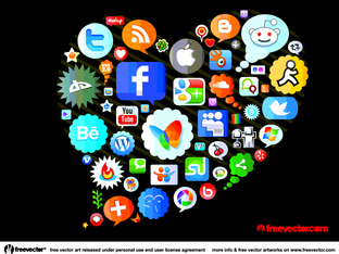 Social Network Grid | FreeVectors