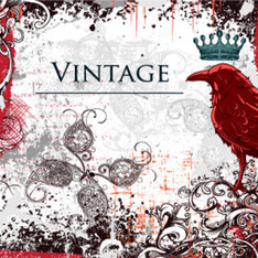 Decorative Text Label Vector | FreeVectors