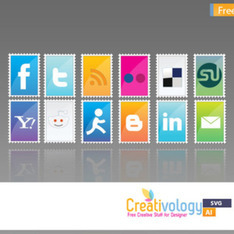 Social Network Grid | FreeVectors