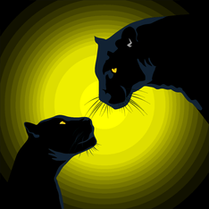 Panther Vector | FreeVectors