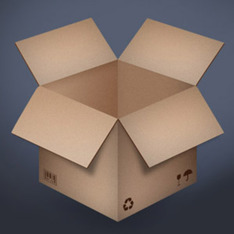 3D Box Template PSD | FreeVectors