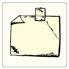 Note Paper Icon | FreeVectors