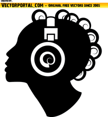 Man With Headphones Vector Image | FreeVectors