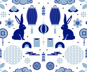 Free chinese pattern - Vector Art