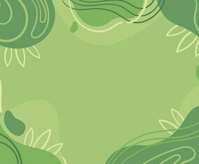 Abstract Green Spectrum Background