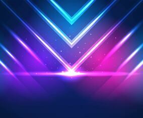 Free neon glow - Vector Art