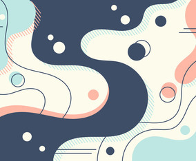Free abstract flat background - Vector Art