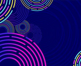 Free neon wallpaper - Vector Art