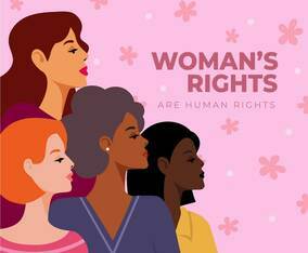 Free support for women - Vector Art