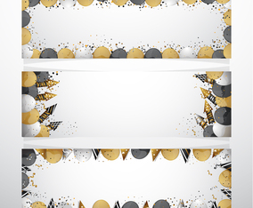Free black banner - Vector Art