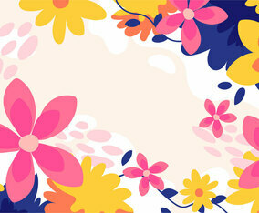 Free cute floral - Vector Art
