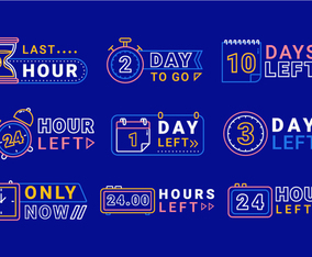 Countdown Label Series