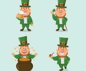 Collection of Leprechaun Character