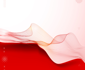 Red Abstract Web Lines Vector Graphic | FreeVectors