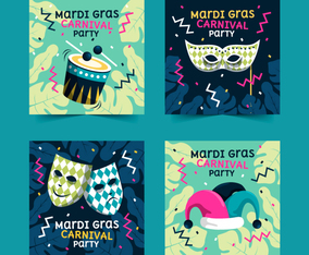 Carnival Parade Vector | FreeVectors