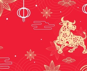 Free cny background - Vector Art