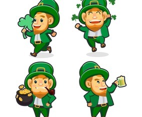 shamrock characters - 6783 Free Vectors to Download | FreeVectors