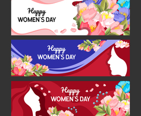 Happy Womens day Banner