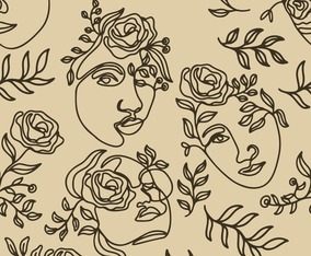 line art faces - 3650 Free Vectors to Download | FreeVectors