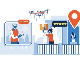 Free parcel - Vector Art