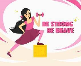 Free strong women - Vector Art