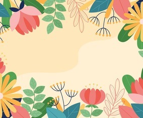 Flower Blooming Background | FreeVectors