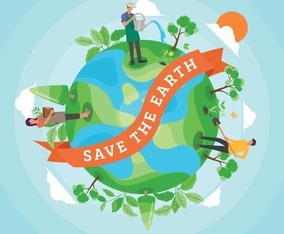 Free save earth - Vector Art