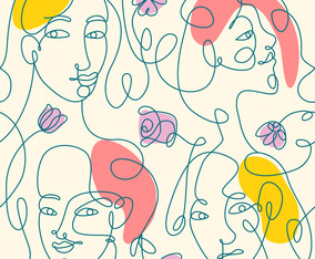 Free line drawing - Vector Art