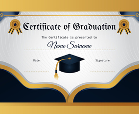 Gold Graduation Background | FreeVectors