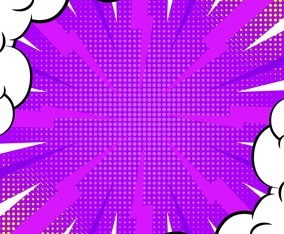Free comic background - Vector Art