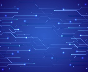 Blue Virtual Background