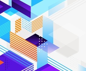 Geometric Monster Vector Design | FreeVectors