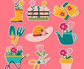 Free gardening element - Vector Art