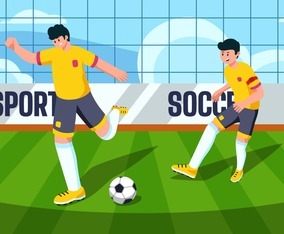 Old Soccer Ball Vector | FreeVectors