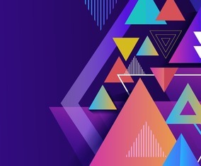 Geometric Monster Vector Design | FreeVectors