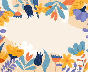 Free flower garden - Vector Art