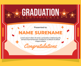 School Graduation Certificate