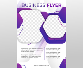 Free flyer - Vector Art