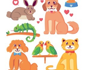 Free pet shop - Vector Art