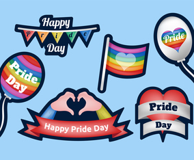 Free lgbt sticker - Vector Art