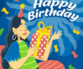 Free celebration cards - Vector Art