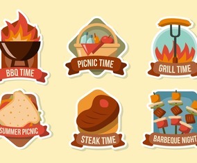 Free barbeque - Vector Art