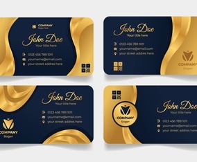Business Name Card Templates | FreeVectors