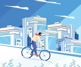 Free cycle - Vector Art