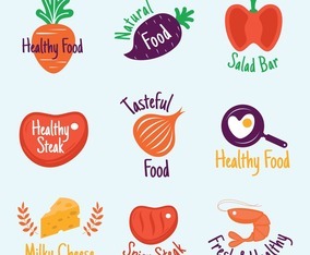 Free food logo - Vector Art