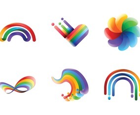 Free rainbow icon - Vector Art