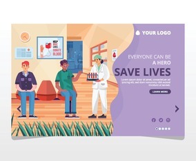 Free blood line - Vector Art