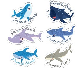 Free shark protection - Vector Art