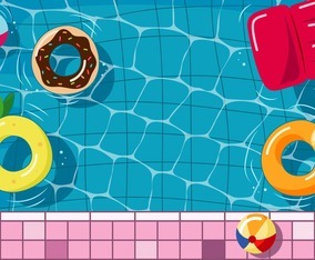 Swimming Pool Background | FreeVectors