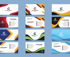 Business Name Card Collection | FreeVectors